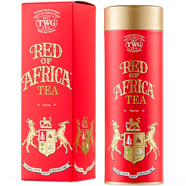 Сингапурский Чай красный листовой в тубах TWG Red of Africa, Красный ...