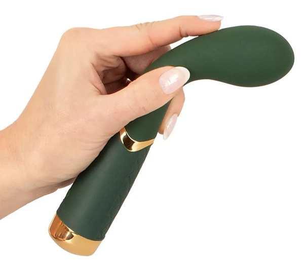 Зеленый стимулятор точки G Luxurious G-Spot Massager - 19,5 см ...