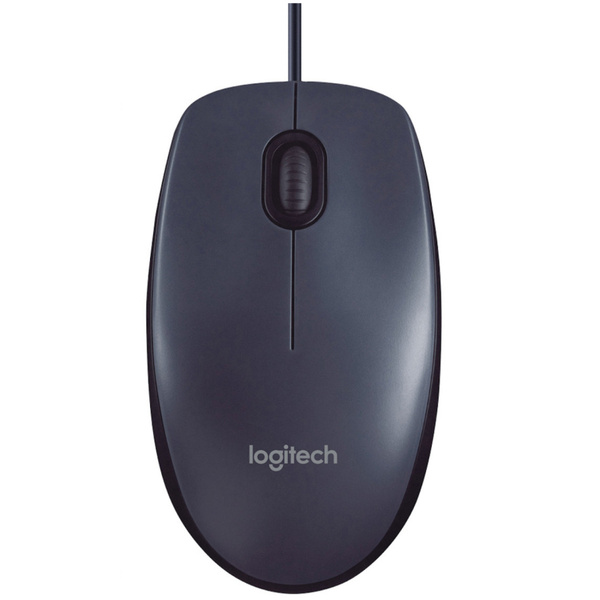 Мышь проводная Logitech Logitech B100 Black 910-003357 черная ...