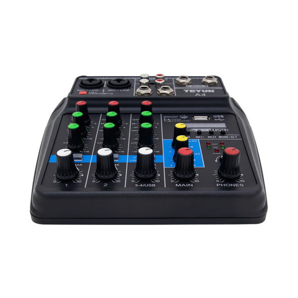 Микшерный пульт Ground BT-154Z 4 канала, Bluetooth купить на OZON по ...