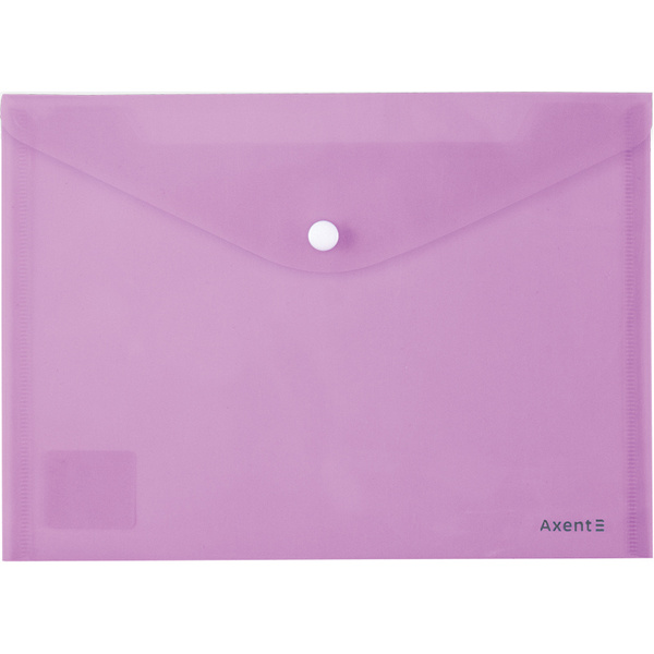Axent Папка канцелярская на кнопке для документов и файлов, для школы и офиса формата А5 ...