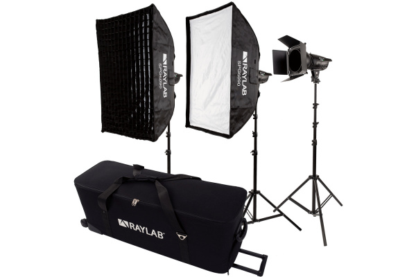 Комплект импульсного света Raylab Axio III 300 Creative Kit , фото оборудование, комплект света ...