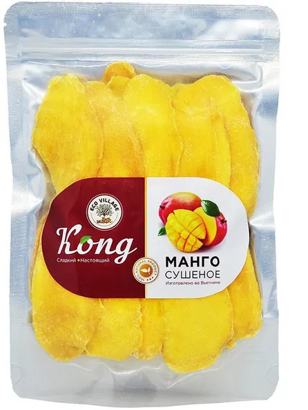 Манго сушеное KONG 500гр 1уп - купить с доставкой по выгодным ценам в ...