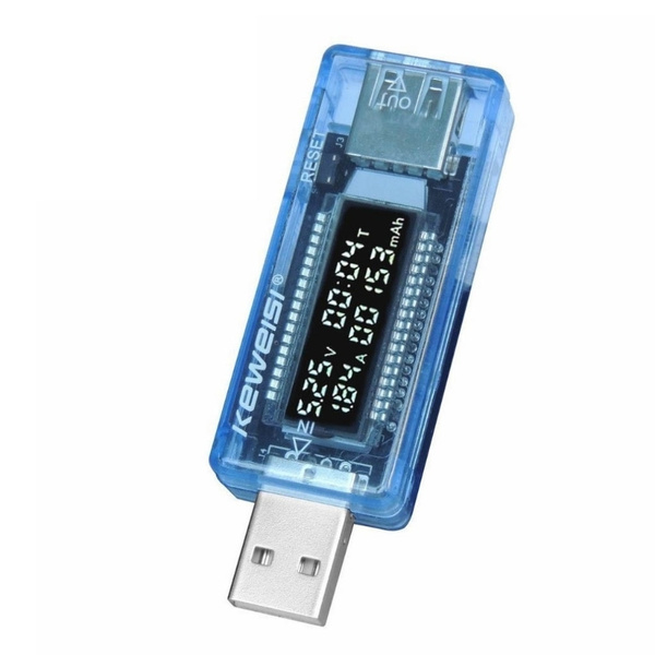 Портативный тестер USB 3.0, измеритель мощности, мультиметр, вольтметр ...