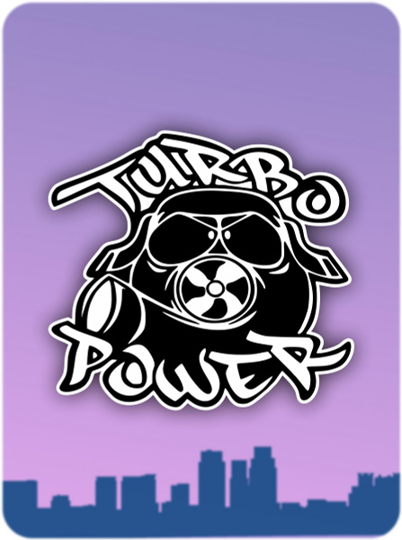 Наклейка на авто Turbo power pig Турбонаддувная свинья 20x18 см ...