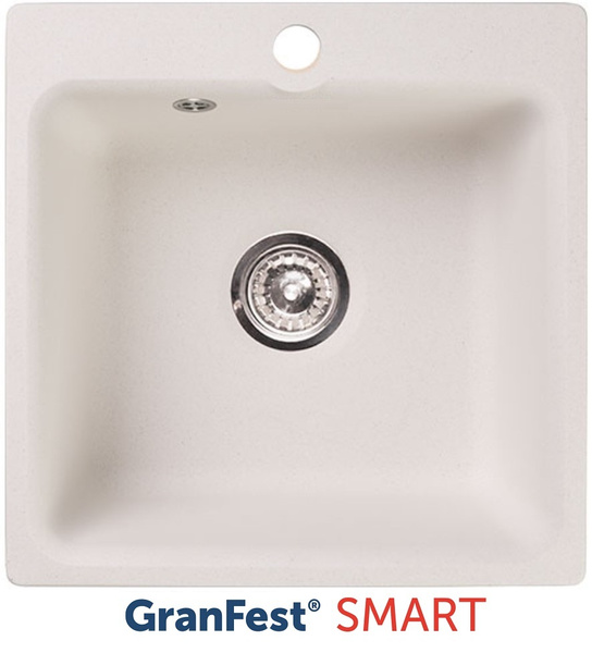 Мойка для кухни GranFest / Раковина для кухни из искусственного камня GranFest SMART GF-SM 430 ...
