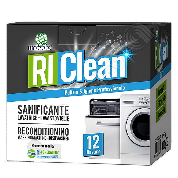 Антинакипин для стиральных и посудомоечных машин RI CLEAN. cod.55401340. Чистящее средство ...