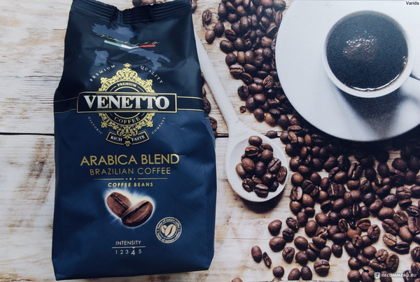 Свежеобжаренный кофе Venetto, 1кг, 100% Арабика/ кофе в зернах 1кг ...