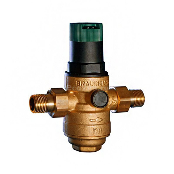 Редуктор давления Resideo Braukmann (Honeywell) D06F 1/2" B для горячей ...