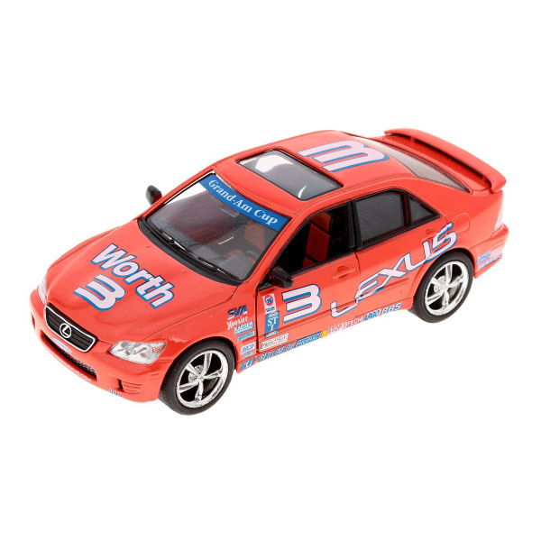 Модель машины KINSMART "STREET FIGHTER" Lexus IS300 инерция 1:36 ...