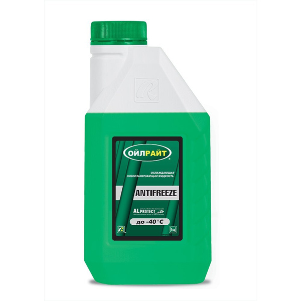 Антифриз ОйлРайт OILRIGHT-40 (зеленый) 1кг, Готовый раствор купить по ...