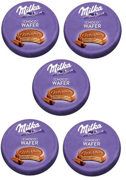 Вафля в шоколаде Milka Choco Wafer / Милка Чоко Вафер 30 гр 5 шт ...