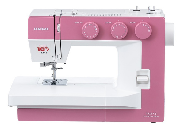 Швейная машина Janome 1522 PG Anniversary Edition Розовый щербет / 25 ...