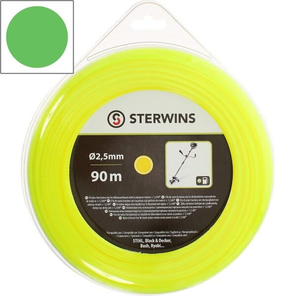 Леска для триммера Леска для триммера Sterwins D2.5 мм 90 м круглая ...