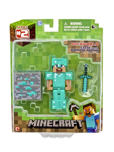 Фигурка Jazwares Minecraft Diamond Steve 8см 16504 - купить с доставкой ...