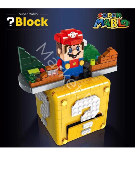 Конструктор Super Mablo Супер Марио "Супер Марио block" 8887 ...