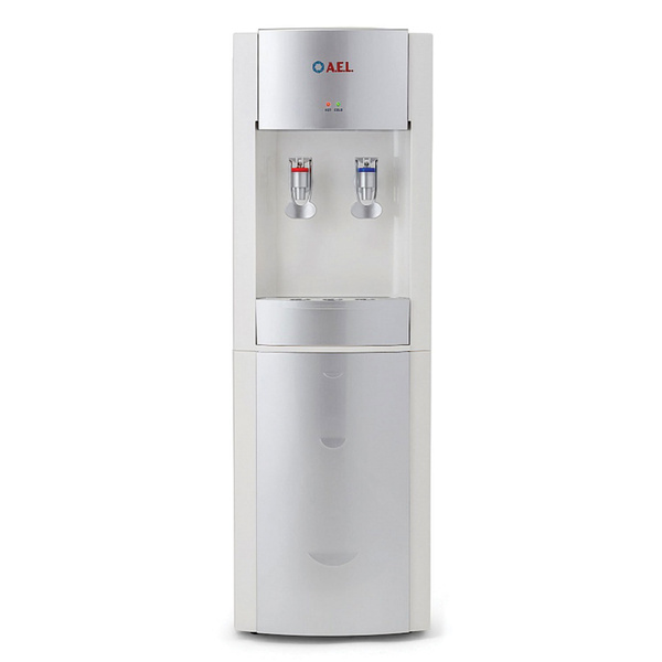 Кулер для воды AEL LD-AEL-28, напольный, НАГРЕВ/ОХЛАЖДЕНИЕ ЭЛЕКТРОННОЕ, 2 крана, белый ...