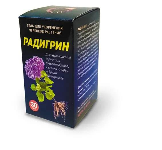 Радигрин (синий), гель для укоренения черенков, Россия - купить с ...