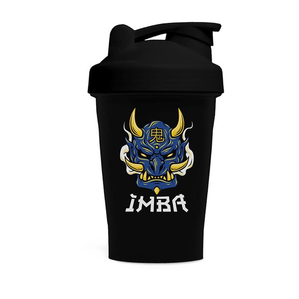 Imba Energy Шейкер спортивный, шейкер аниме/_ONI 400 мл., черный ...