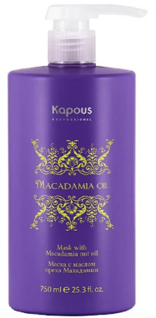 Kapous Professional Маска для волос с маслом ореха макадамии серии ...