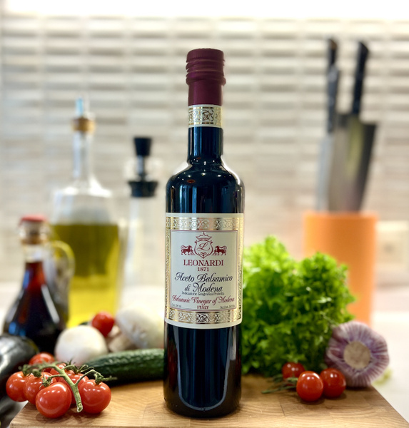 Уксус бальзамический из Модены Leonardi Premium (Италия), 500 мл ...
