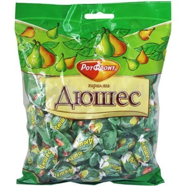 Конфеты Рот Фронт карамель Дюшес 10 шт по 250 г 2 5 кг купить с