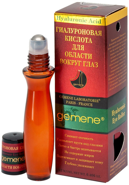 Gemene / Гиалуроновая кислота Gemene для области вокруг глаз 12мл 2 шт ...