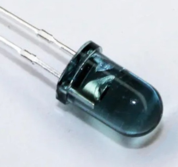 LED DIP 5mm DFL-IR333C-A 940nm, 295, светодиод круглый матовый 5мм, ИК ...