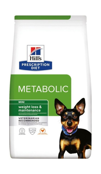 Hill's Prescription Diet metabolic Mini - Сухой корм для собак малых ...