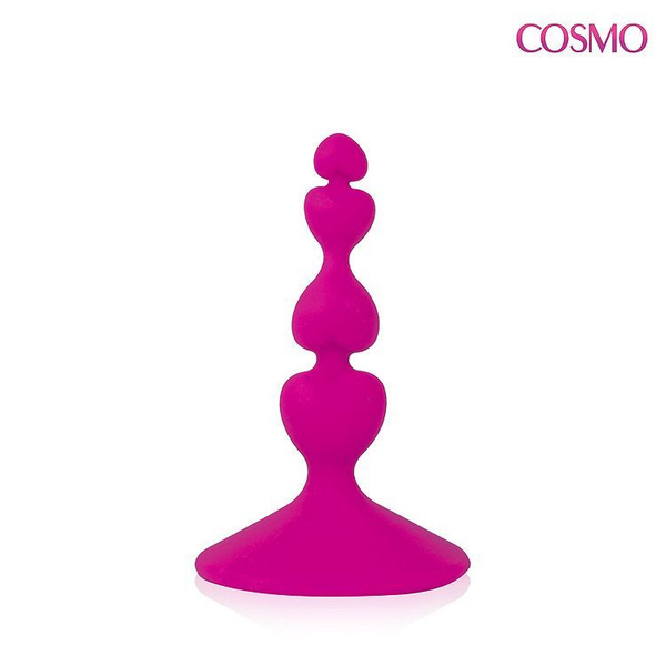 Bior toys Анальный стимулятор Ярко-розовый COSMO - 8 см. купить на OZON по низкой цене (882087201)