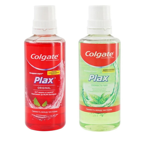 Ополаскиватель для полости рта Colgate Plax - Original / Свежесть чая 2 ...