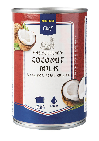 Кокосовое Молоко Metro Chef 17% 400 мл Coconut Milk Банка - купить с ...