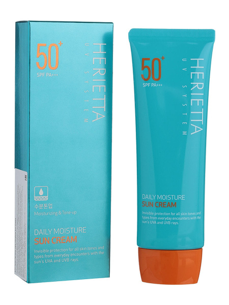 Welcos Солнцезащитный крем для тела Herietta Daily Moisture Sun Cream ...