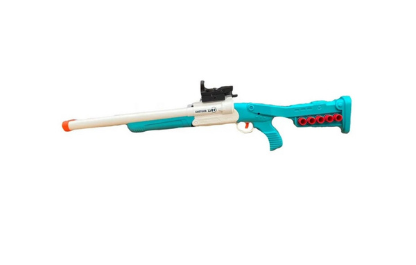 Игрушечный Двуствольный дробовик SHOTGUN с прицелом, выбросом гильз и ...
