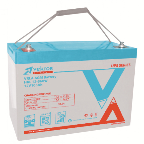 Батарея для ИБП Vektor HRL 12-360W купить по выгодной цене в интернет ...
