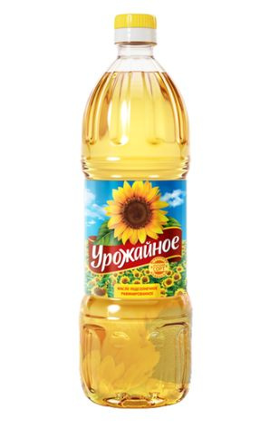 Масло "УРОЖАЙНОЕ" подсолнечное рафинированное дез. 0,77л. 3шт. купить ...
