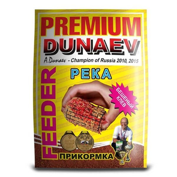 Прикормка "DUNAEV-PREMIUM" 1кг Фидер Река Красная - купить с доставкой по выгодным ценам в ...
