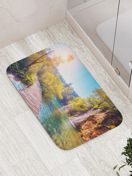 Коврик для ванной 52х JoyArty, bath_28478 - купить по выгодной цене в интернет-магазине OZON ...