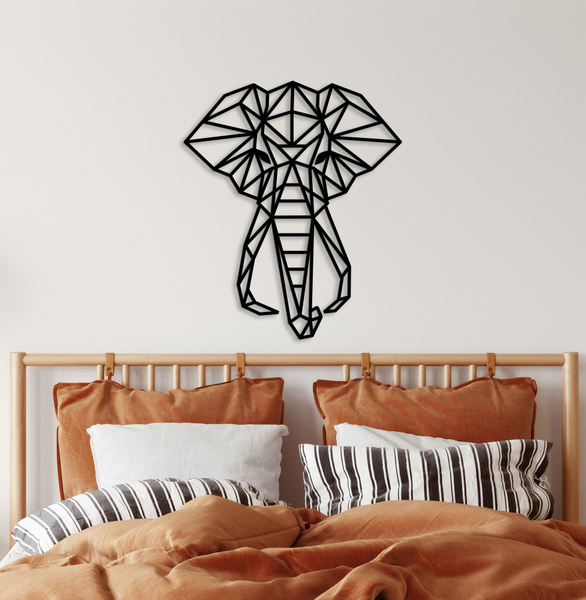Панно Wooden Decor Shop Elephant 1915 - купить по выгодным ценам в интернет-магазине OZON ...