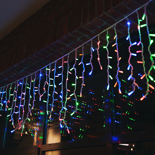 Электрогирлянда Бахрома 3 м, уличная, соединяемая, светодиодная. ULD ...