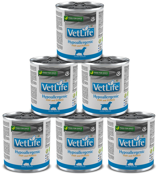 Farmina Vet Life Hypoallergenic консервы для собак с пищевой аллергией ...
