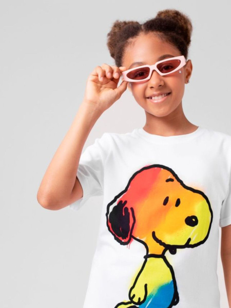 Футболка JUST PLAY, размер 158, цвет белый, 92% хлопок, 8% спандекс - купить по выгодной цене в ...