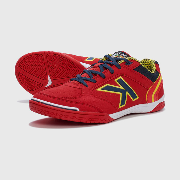 Бутсы для футзала KELME, 43, красный - купить по выгодной цене в интернет-магазине OZON (1594761678)