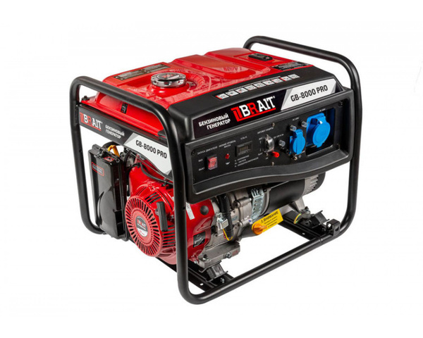 Электростанция BRAIT бензиновая GB-8000 PRO - купить по низкой цене в интернет-магазине OZON ...