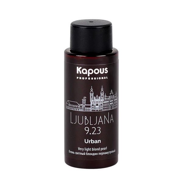 Kapous Urban Полуперманентный жидкий краситель для волос 9.23 Любляна ...