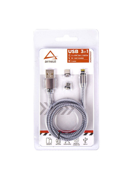 Кабель Apple Lightning, USB 2.0 ARNEZI KABEL_ARNEZI купить c доставкой ...