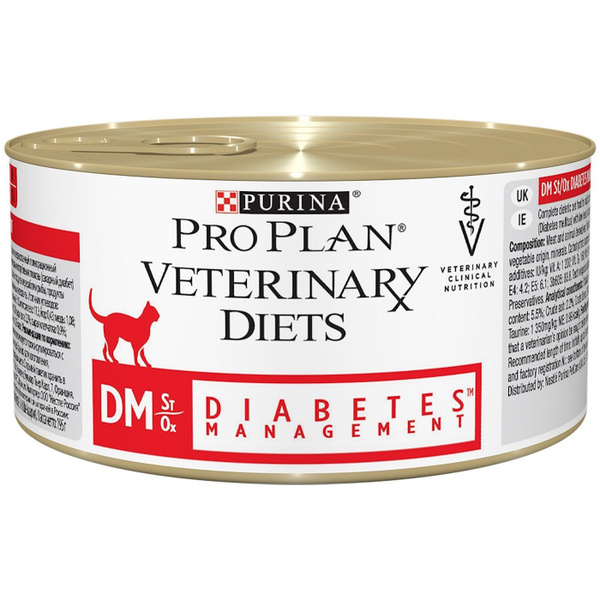 Влажный корм для кошек Pro Plan Veterinary Diets при сахарном диабете ...