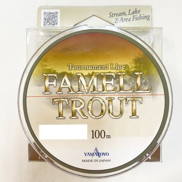Монофильная, полиэстеровая леска для рыбалки YAMATOYO Famell Trout по 100 м купить по выгодной ...