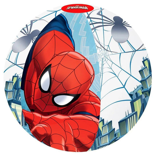 Bestway Мяч Надувной пляжный Spider-Man 51 см - купить с доставкой по выгодным ценам в интернет ...