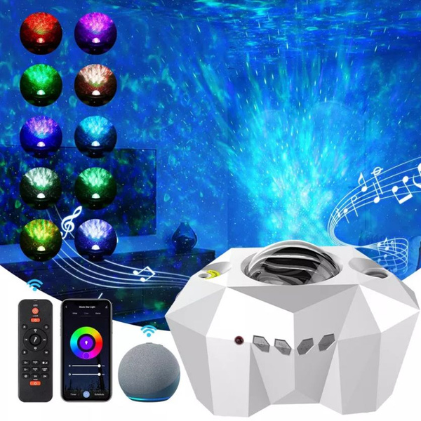 Купить Проектор звёздного неба Espada Fantasy Aurora Star Projector, Белый (AC6923), От сети по ...